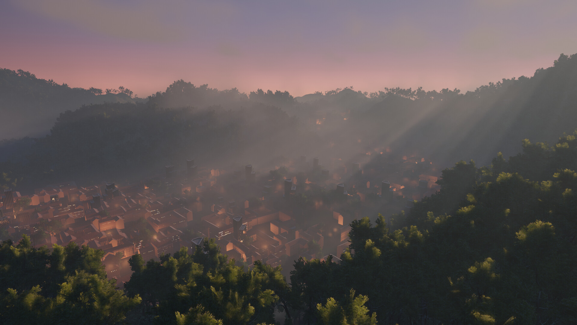 ArtStation - Valley Town