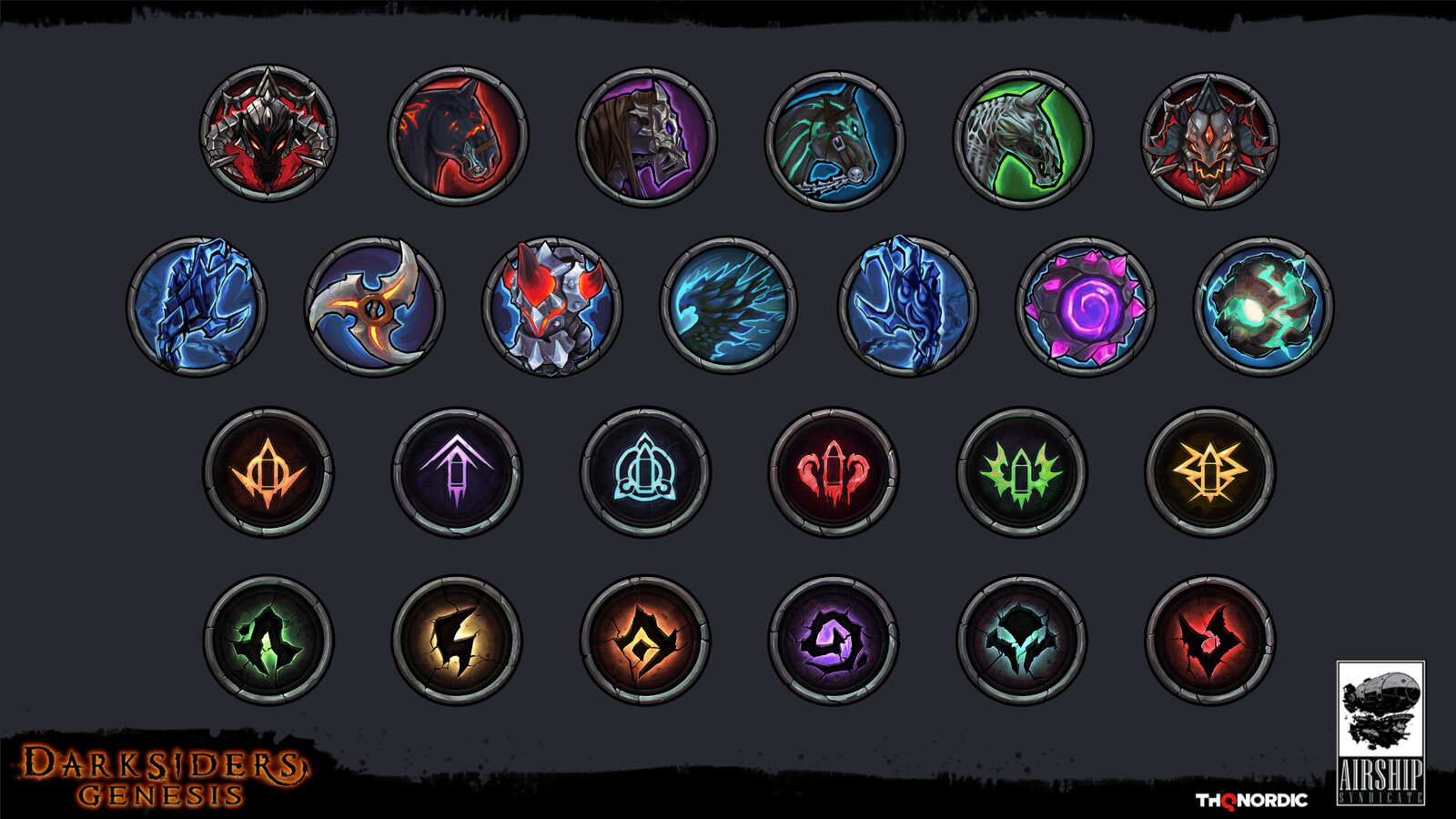 Billy Garretsen - Darksiders Genesis: UI Art & Design