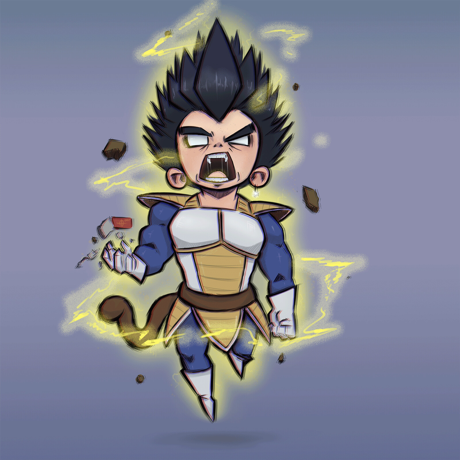 ArtStation - Saiyan Prince