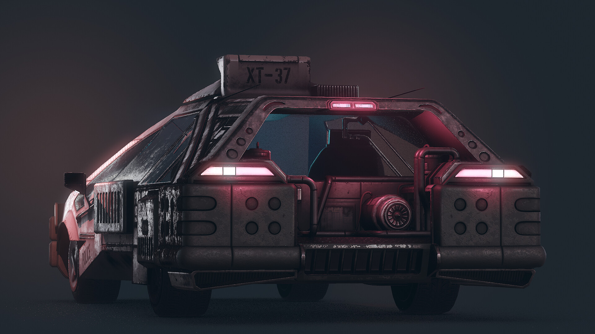 Pavel Tarnowski - 1982 Blade Runner Ground Police Car