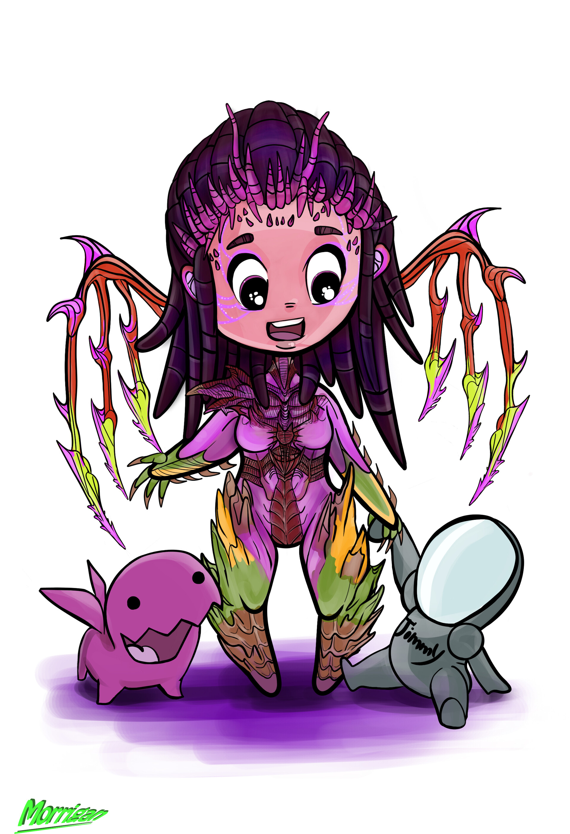 ArtStation - Kerrigan chibi