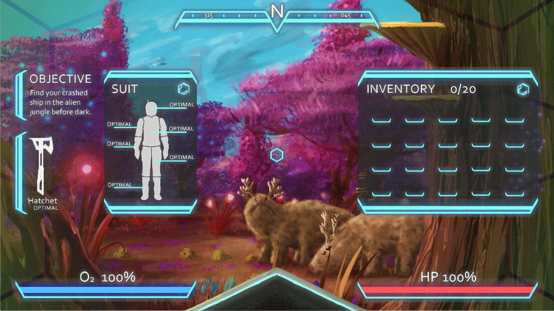 ArtStation - Anomaly HUD Design