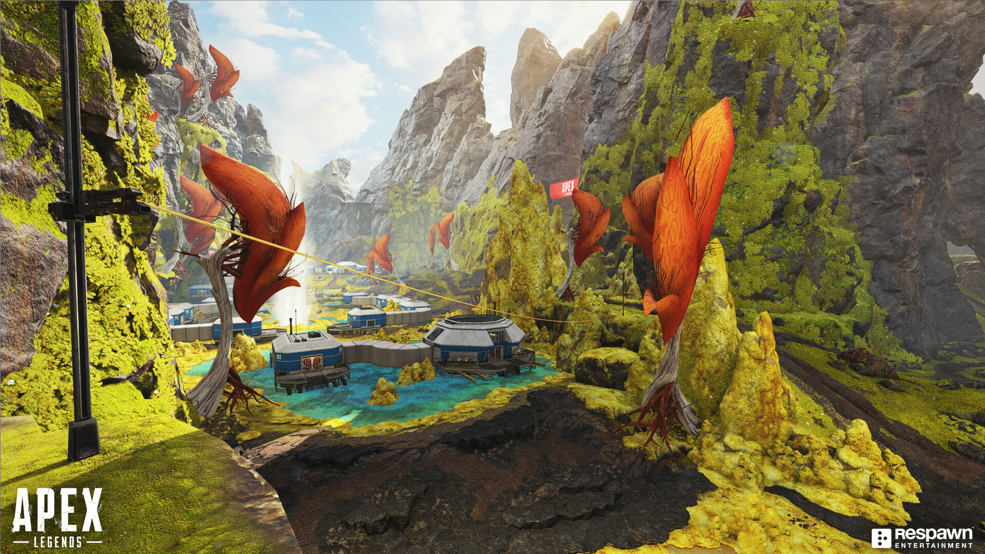 Jacob Virginia - Apex Legends: World's Edge: Sulfur Geyser