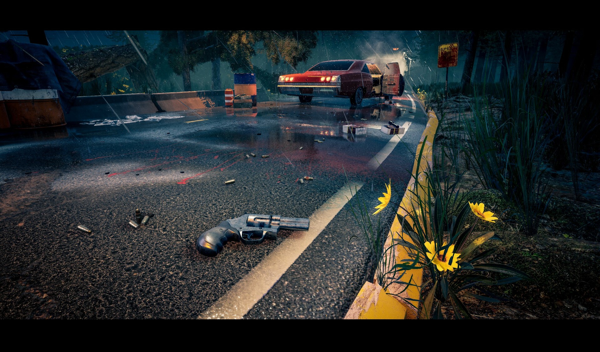 zhang chi - ue4 horror scene