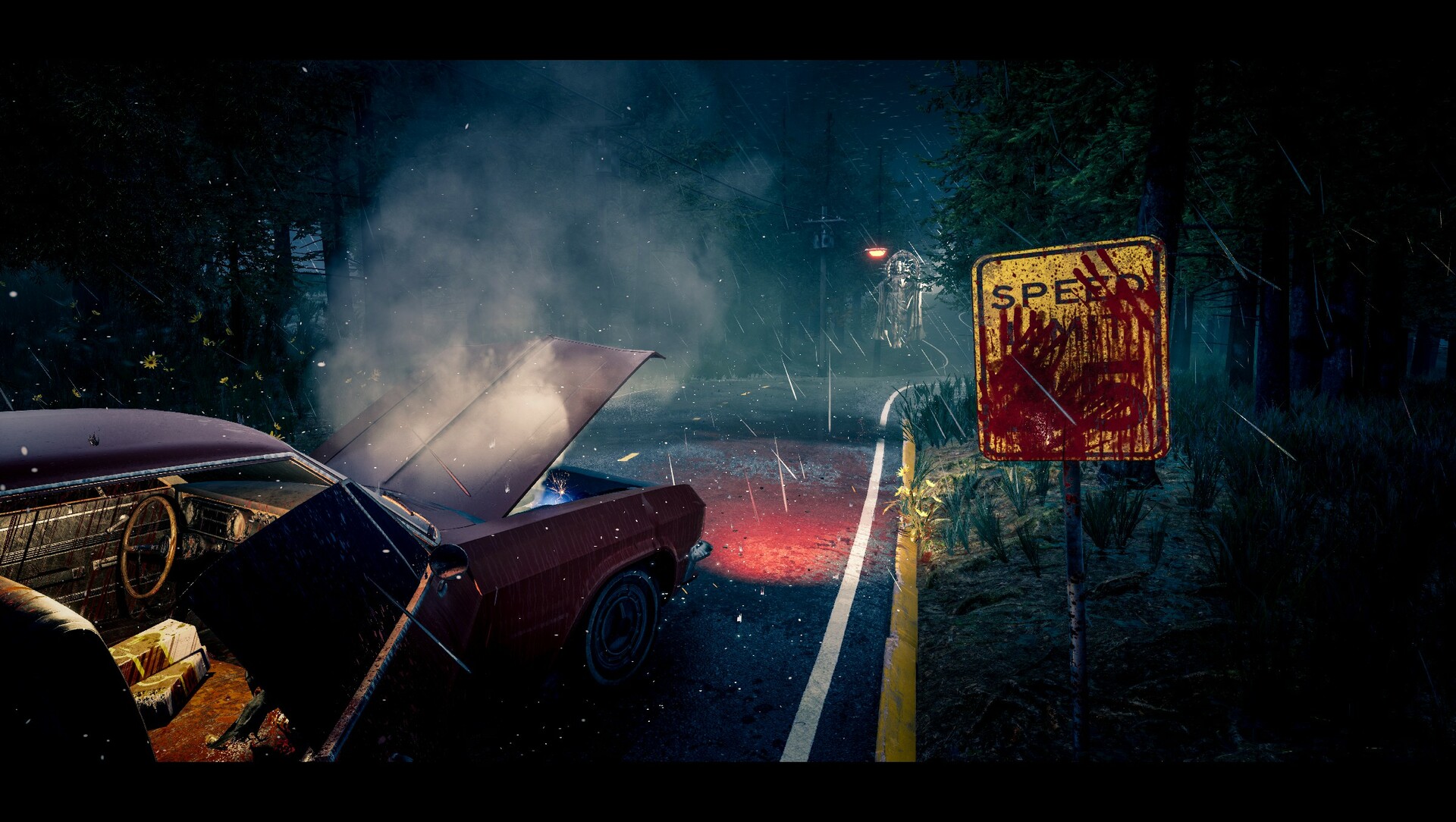 zhang chi - ue4 horror scene