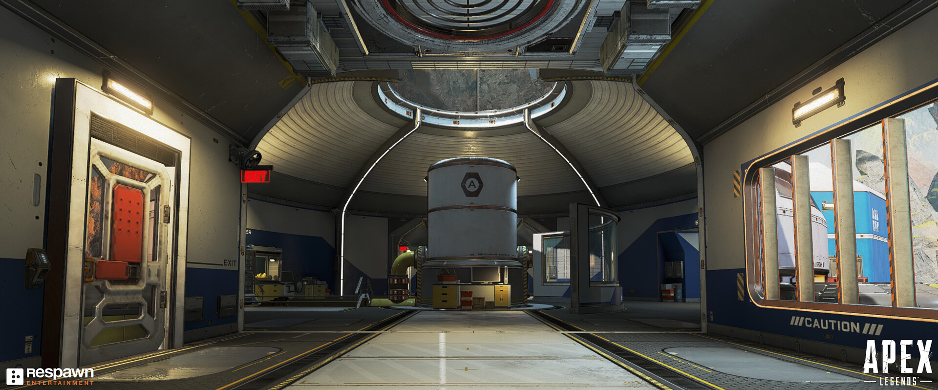 Paul Tran - Apex Legends - World's Edge - Research Station Buildings