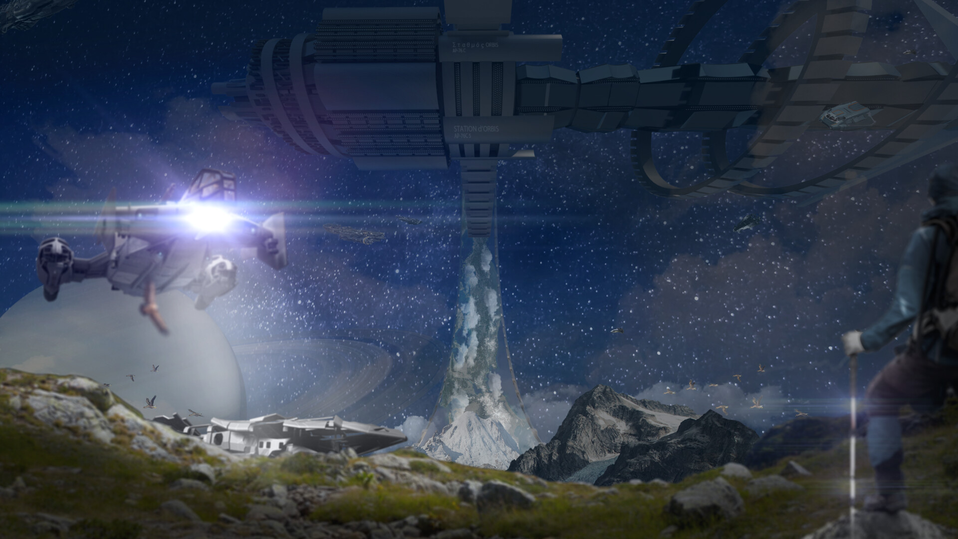 ArtStation - ORBIS II RING SURFACE