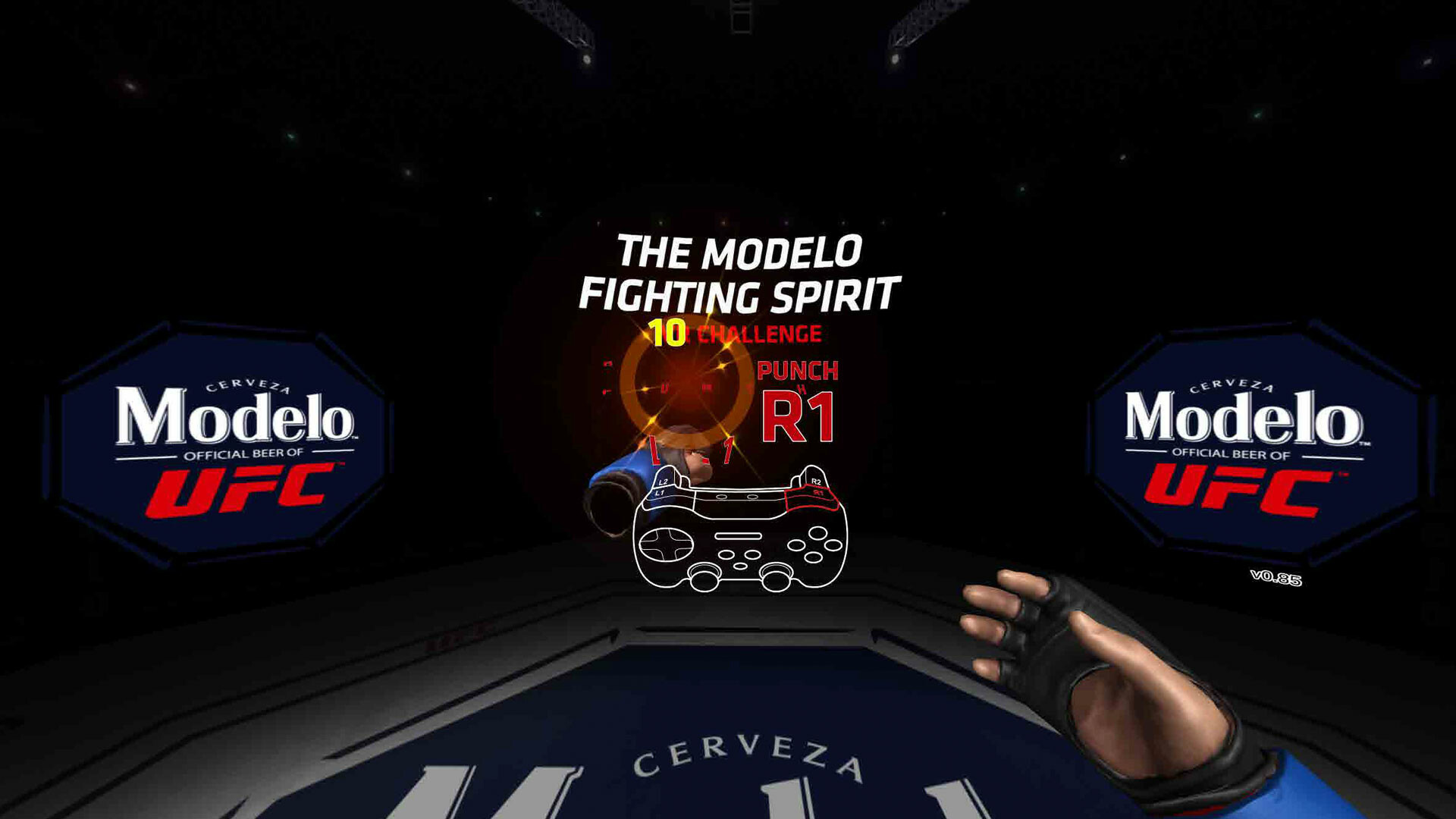 Groove Jones - Modelo and UFC Fans Celebrate the Fighting Spirit with ...