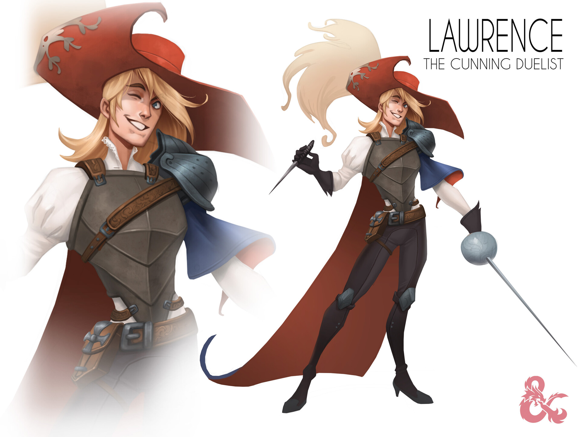 ArtStation - Lawrence, The Cunning Duelist