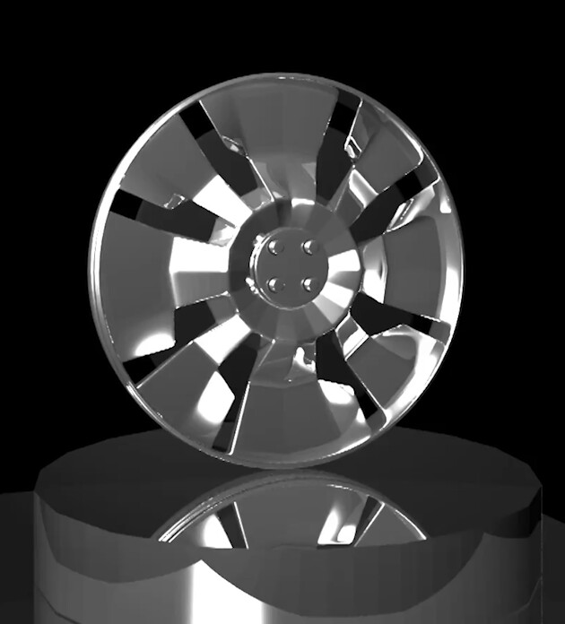 ArtStation - Wheel Rim