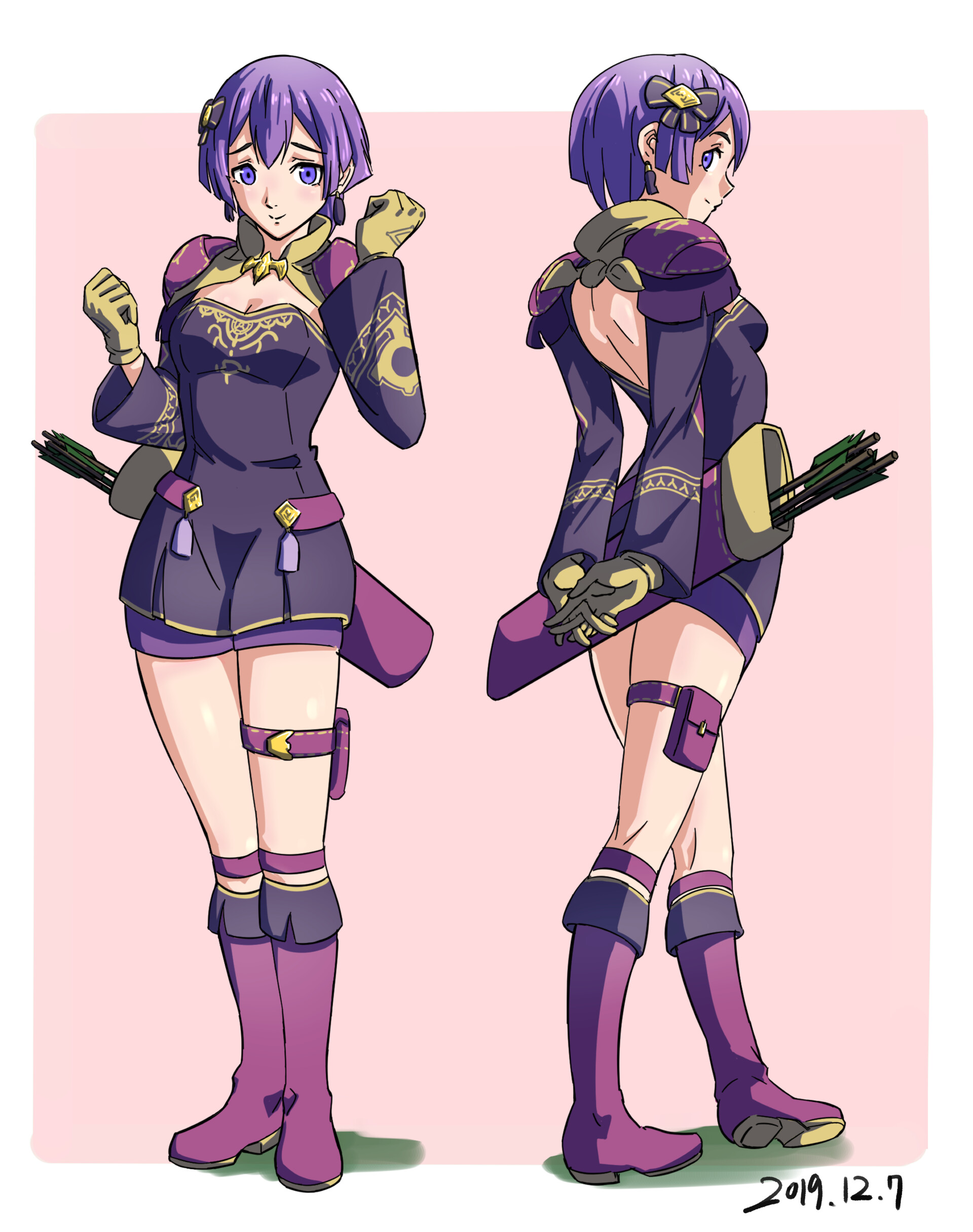 ArtStation - bernadetta doodle