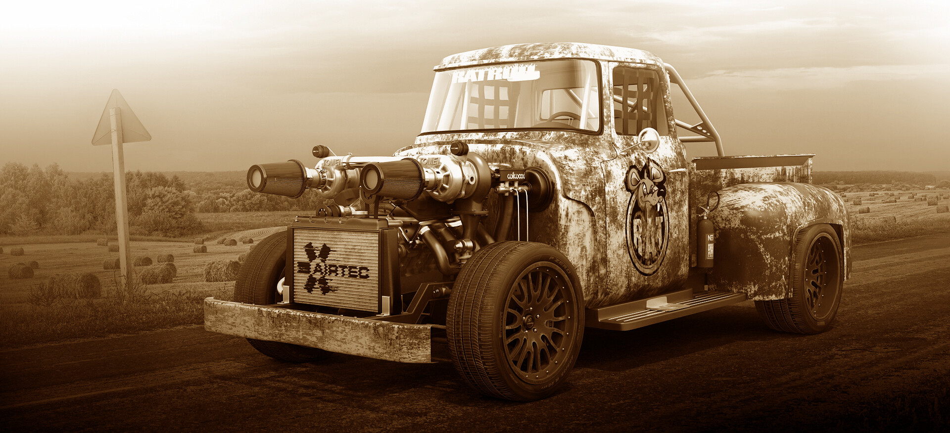 ArtStation - Rat Rod