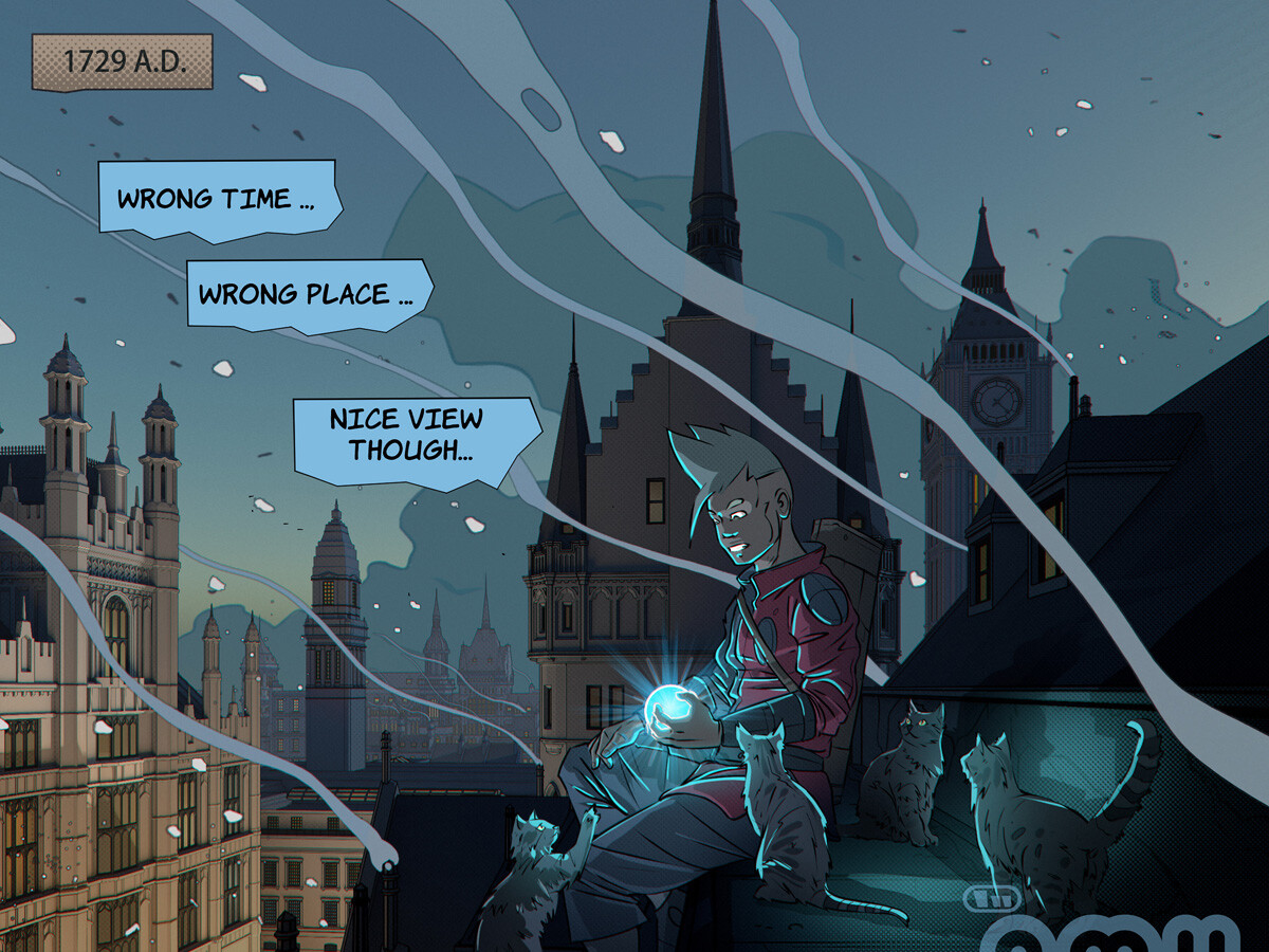 ArtStation - The Time Thief KB3D Comic / Victorian