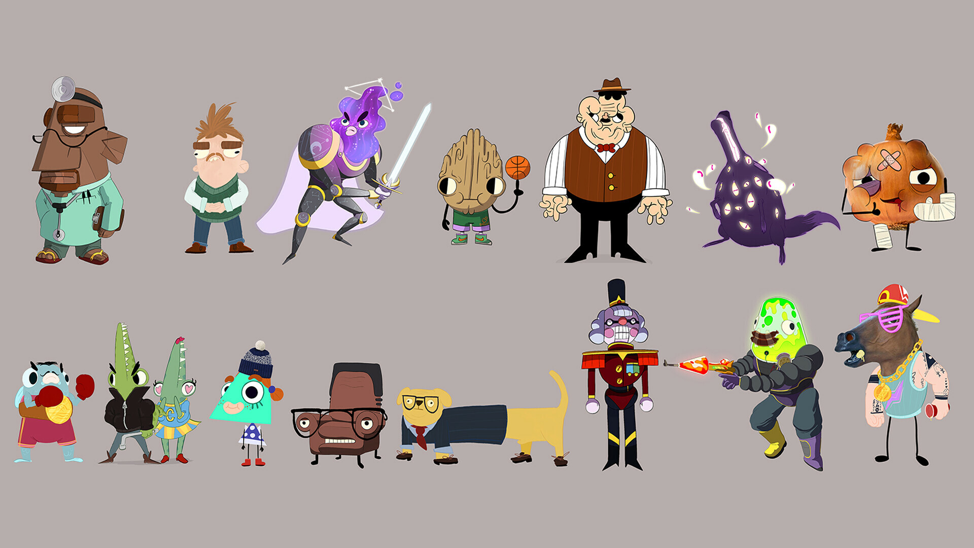 ArtStation - Cartoon Characters