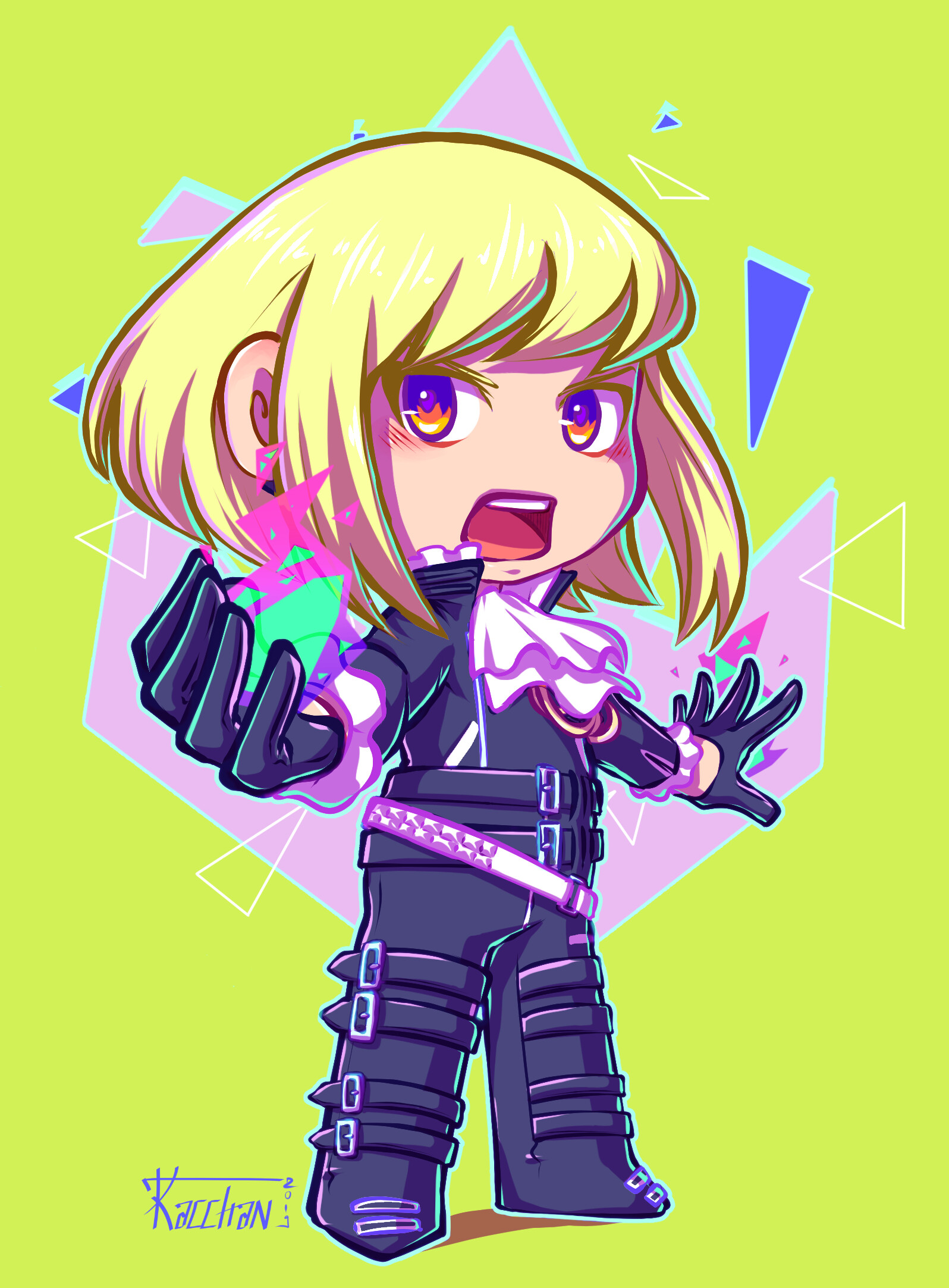 Yohan Julien - [FANARTS] PROMARE chibi