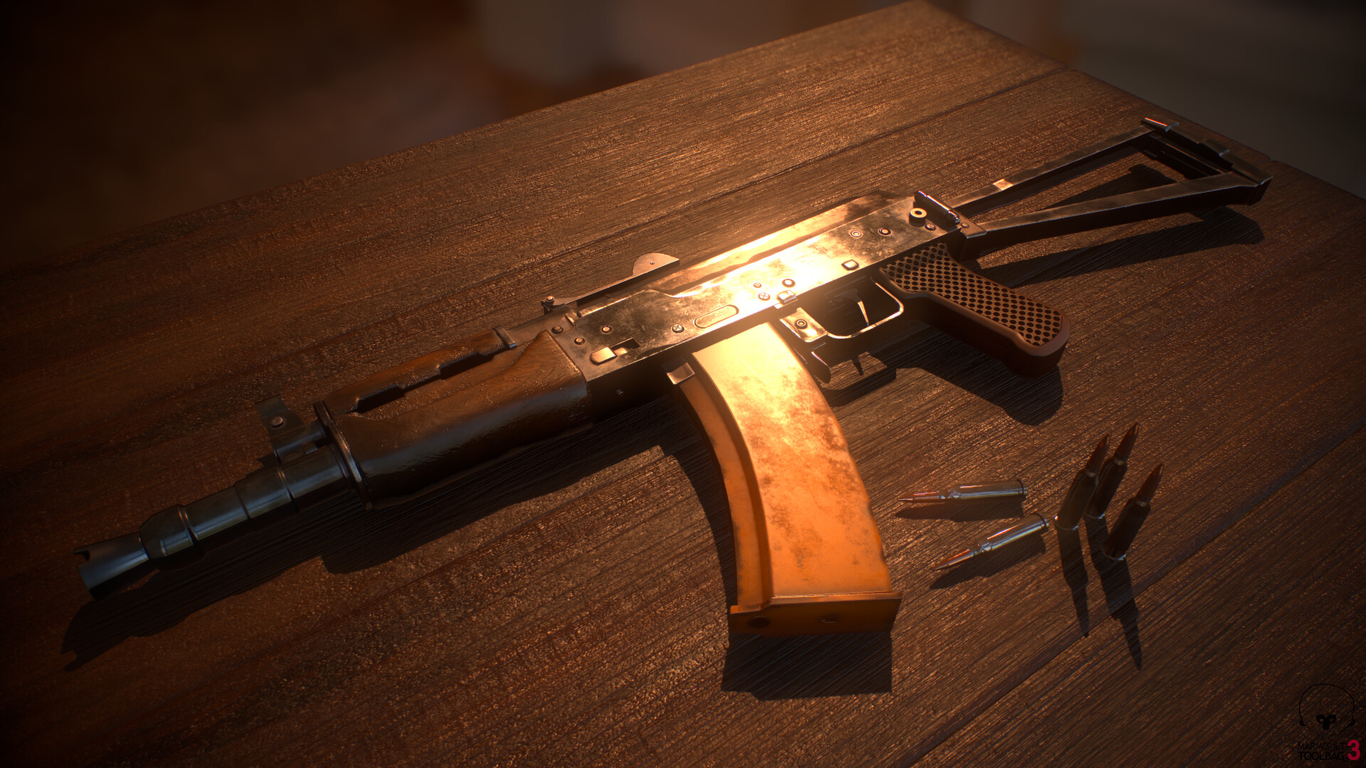 Ak 74u Gold