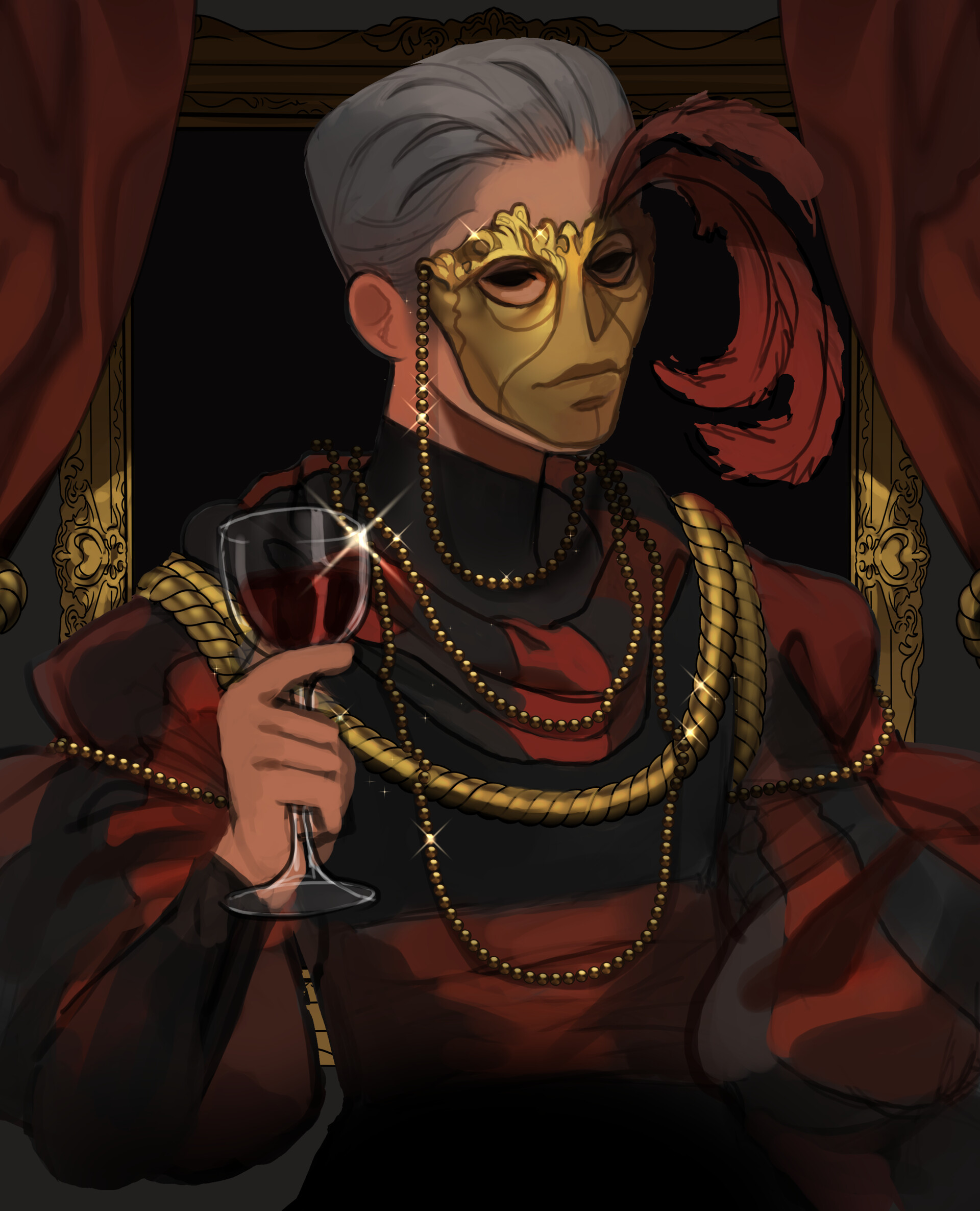 ArtStation - Cult Masquerade (Unfinished)