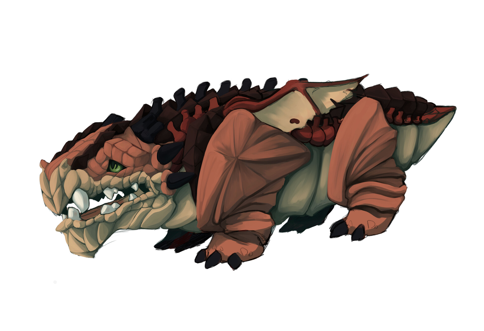 ArtStation - Dragon Character Design