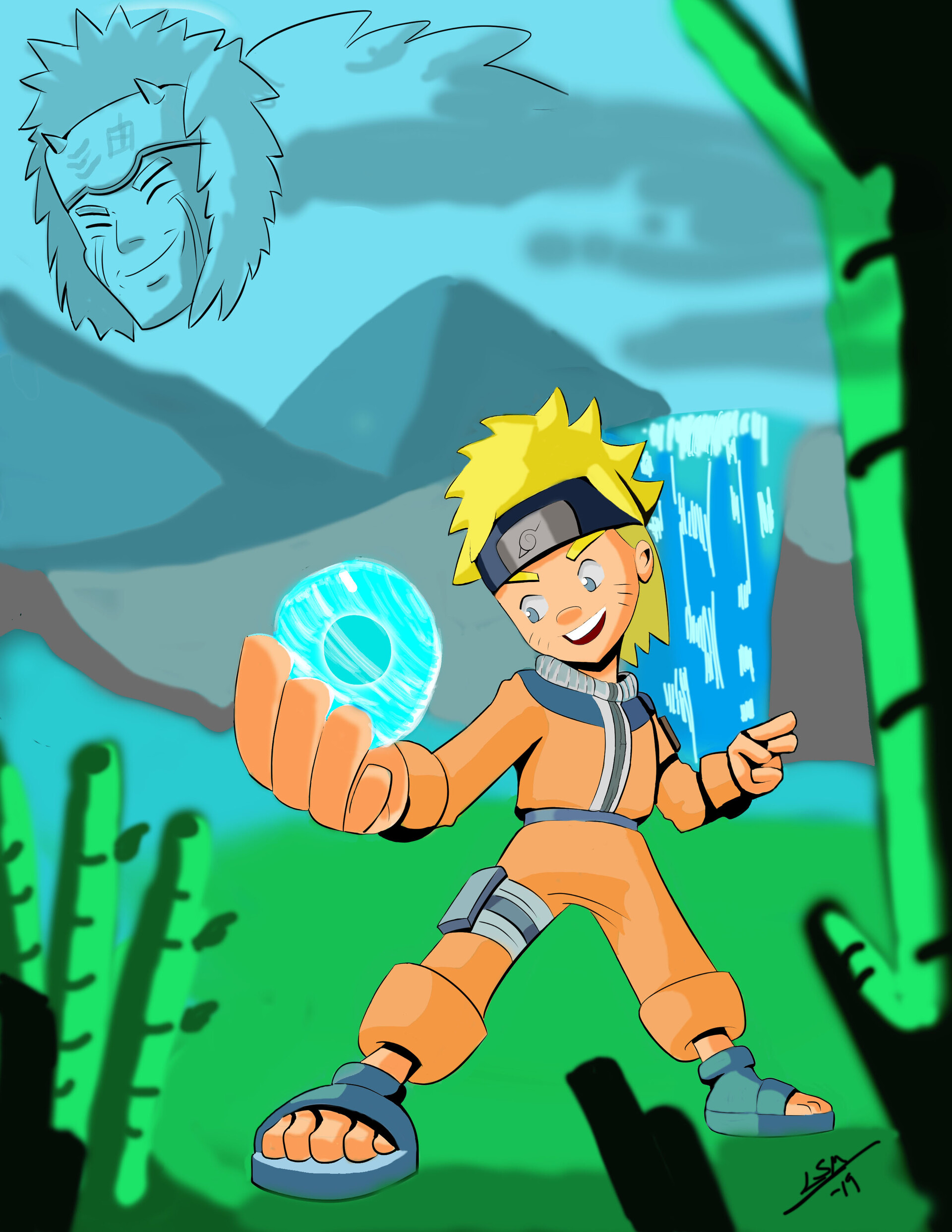 ArtStation - Naruto's Determination