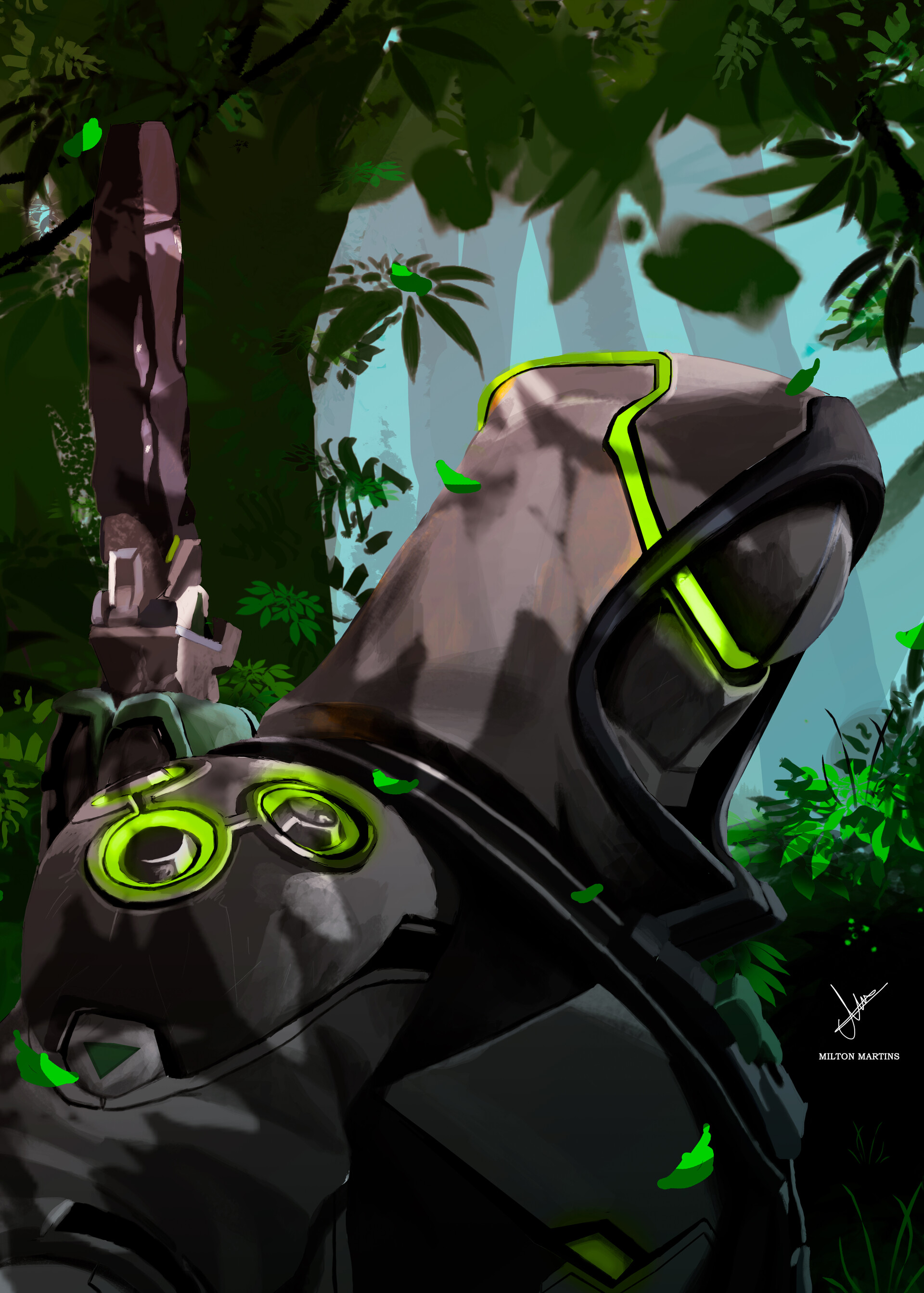 ArtStation - Genji Overwatch 2