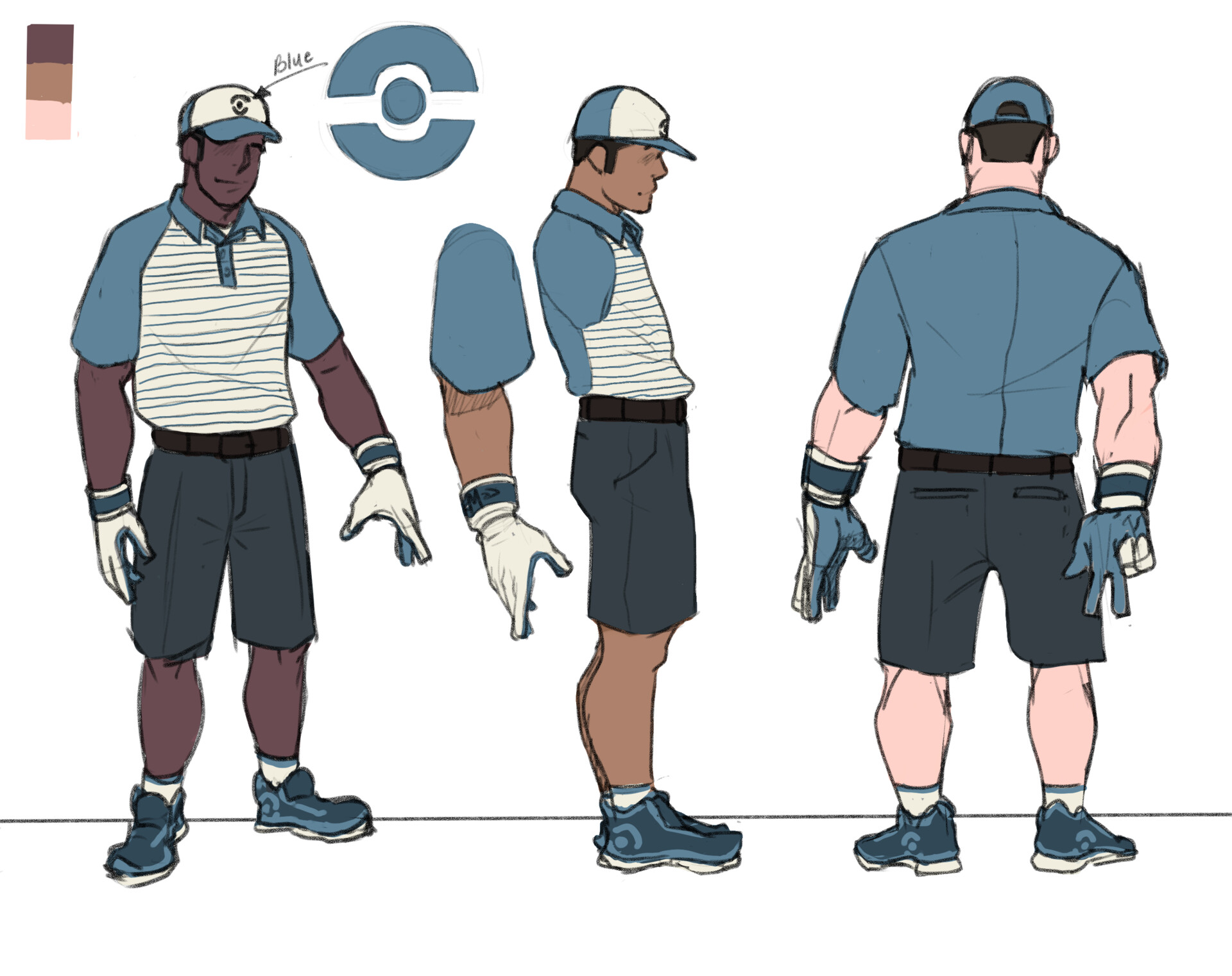 ArtStation - Poke'mart Delivery Man