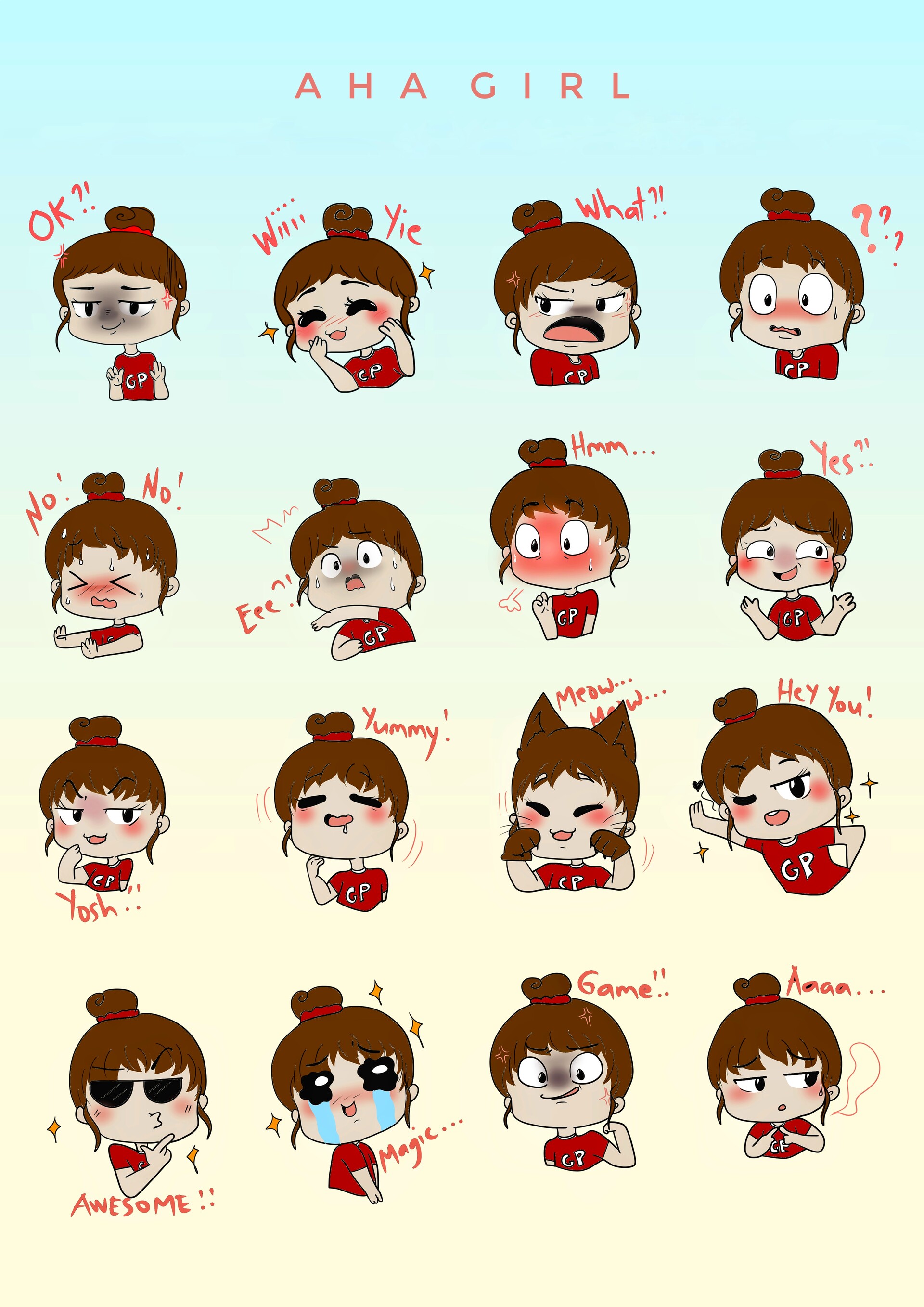 ArtStation - Aha Girl Cutie SS