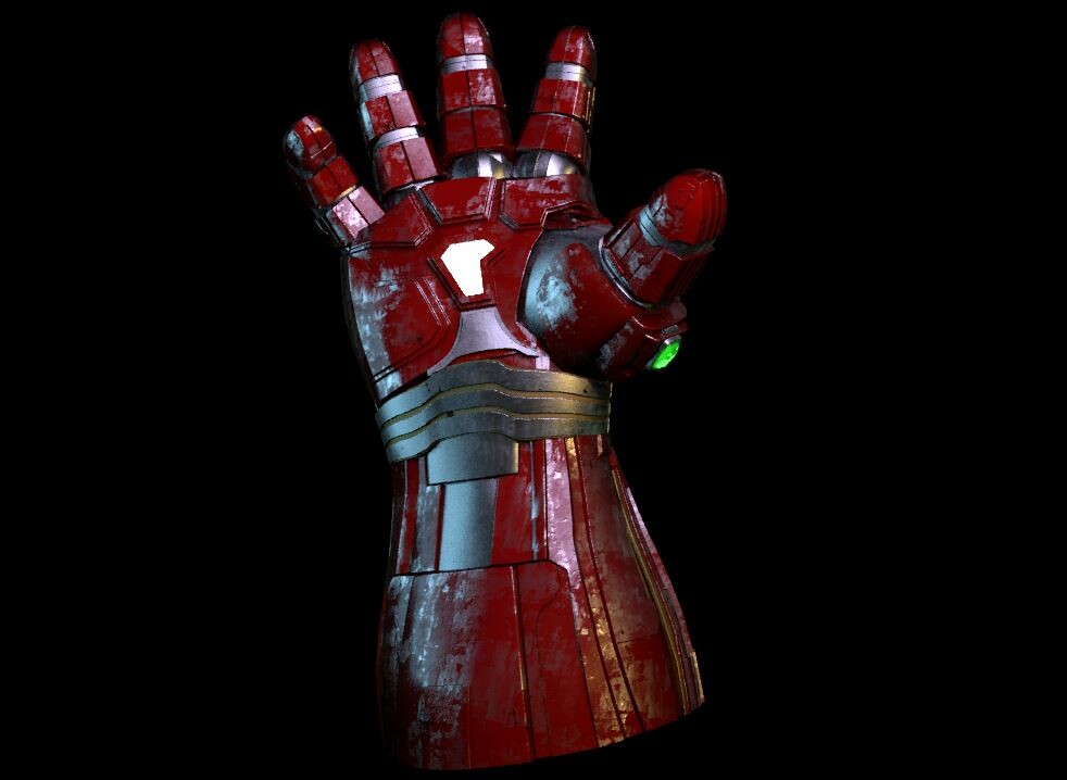 Anthony Mcgrath - Nano Gauntlet for my next Animated Fan film