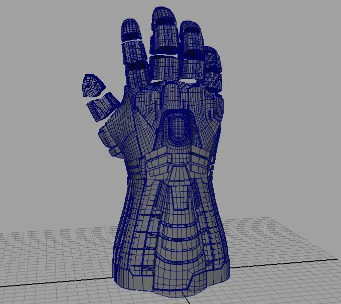 Anthony Mcgrath - Nano Gauntlet for my next Animated Fan film