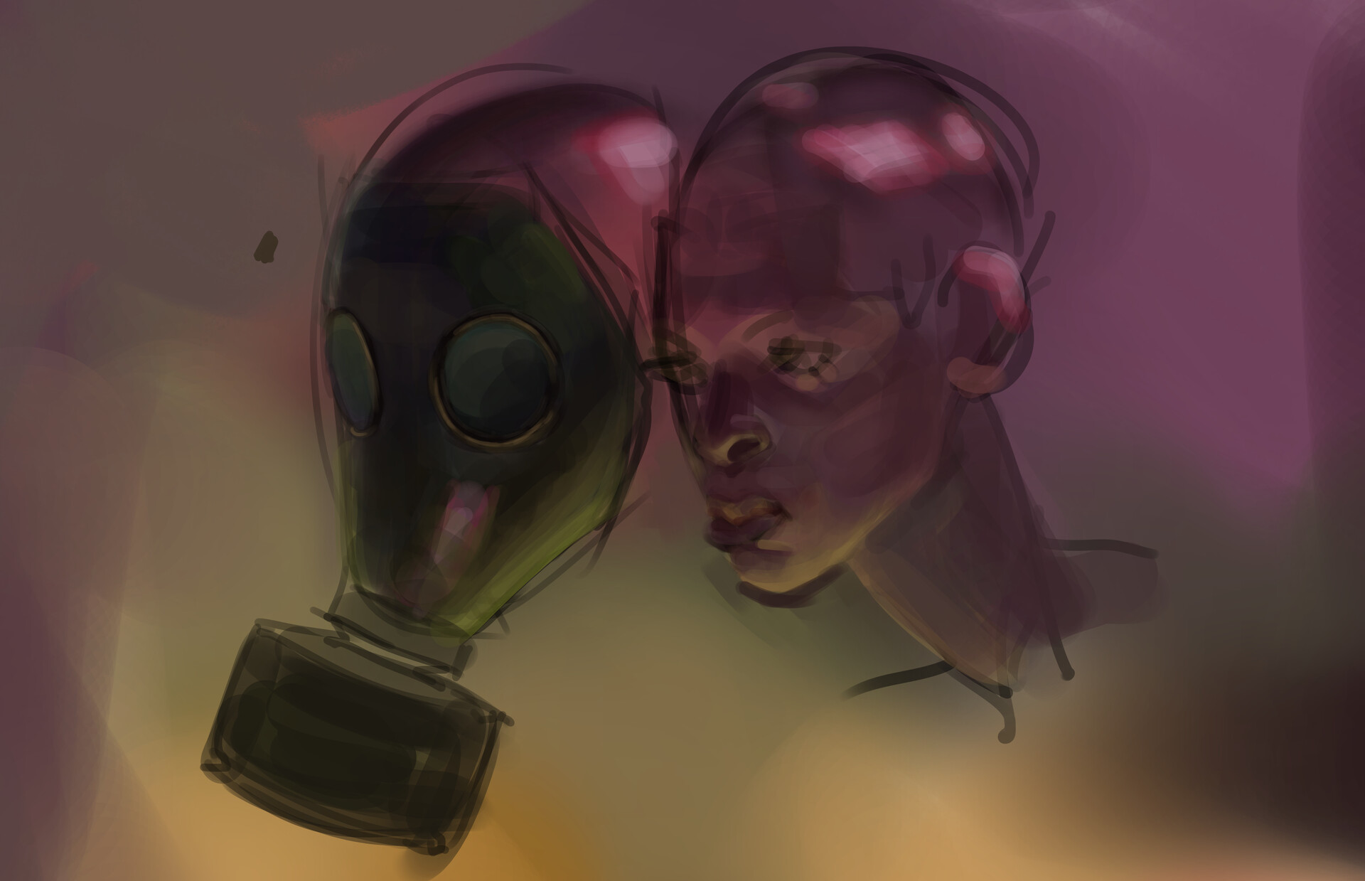 ArtStation - Gas mask