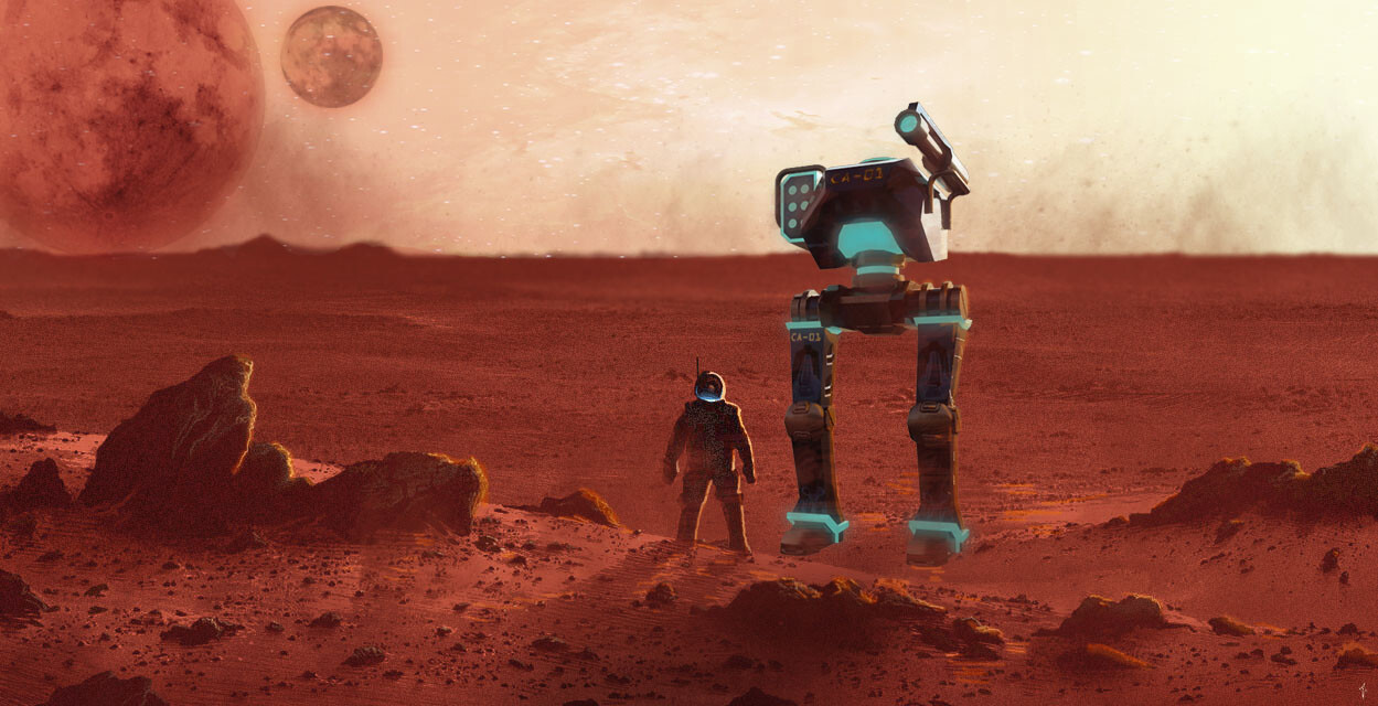 ArtStation - Space Robot