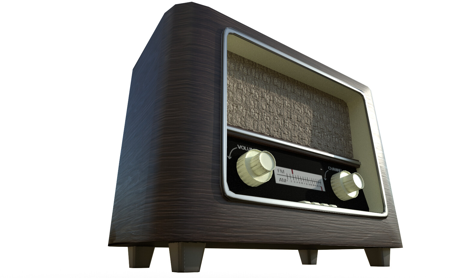 ArtStation - Radio - School Project