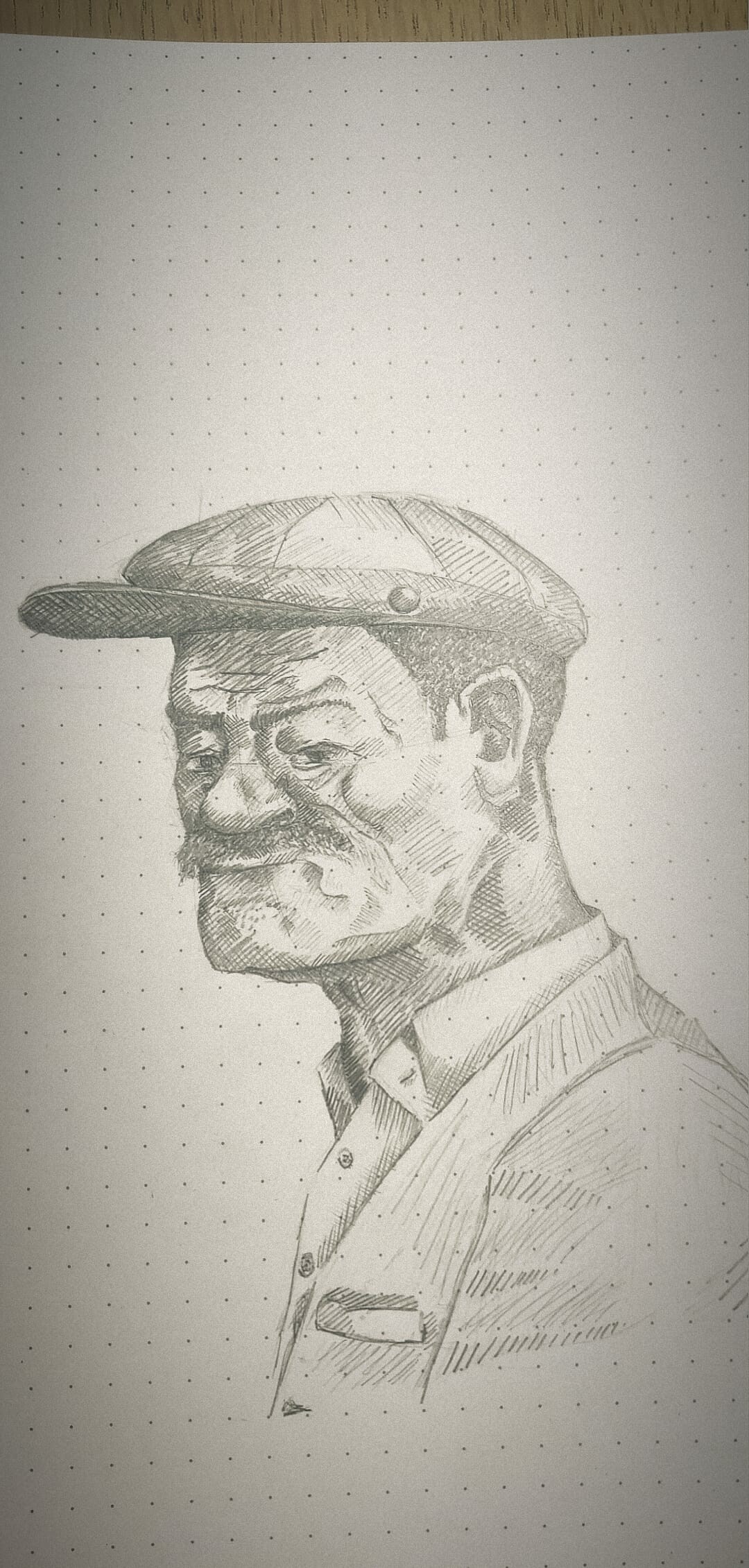 ArtStation - Uncle wearing white