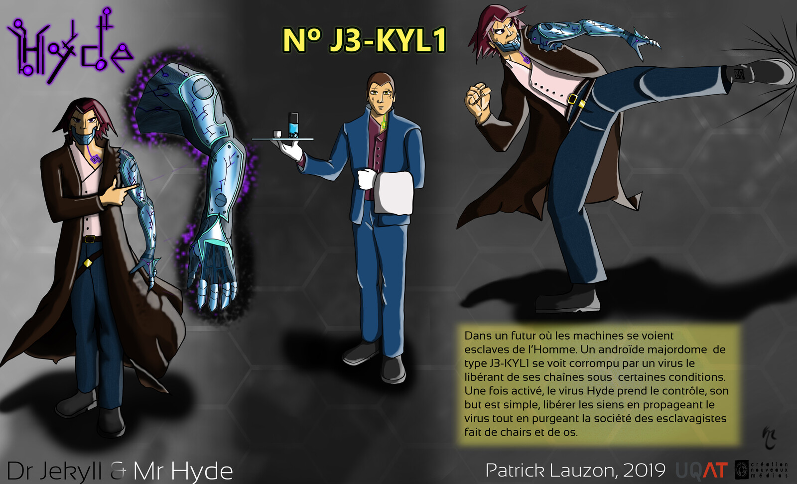 Patrick Lauzon - Dr Jekyll & Mr Hyde - Concept Art - 2019