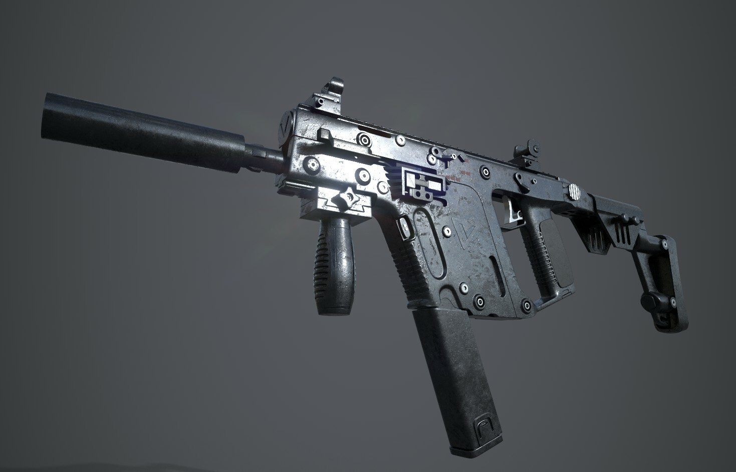 Red Jacket Vector Submachine Gun