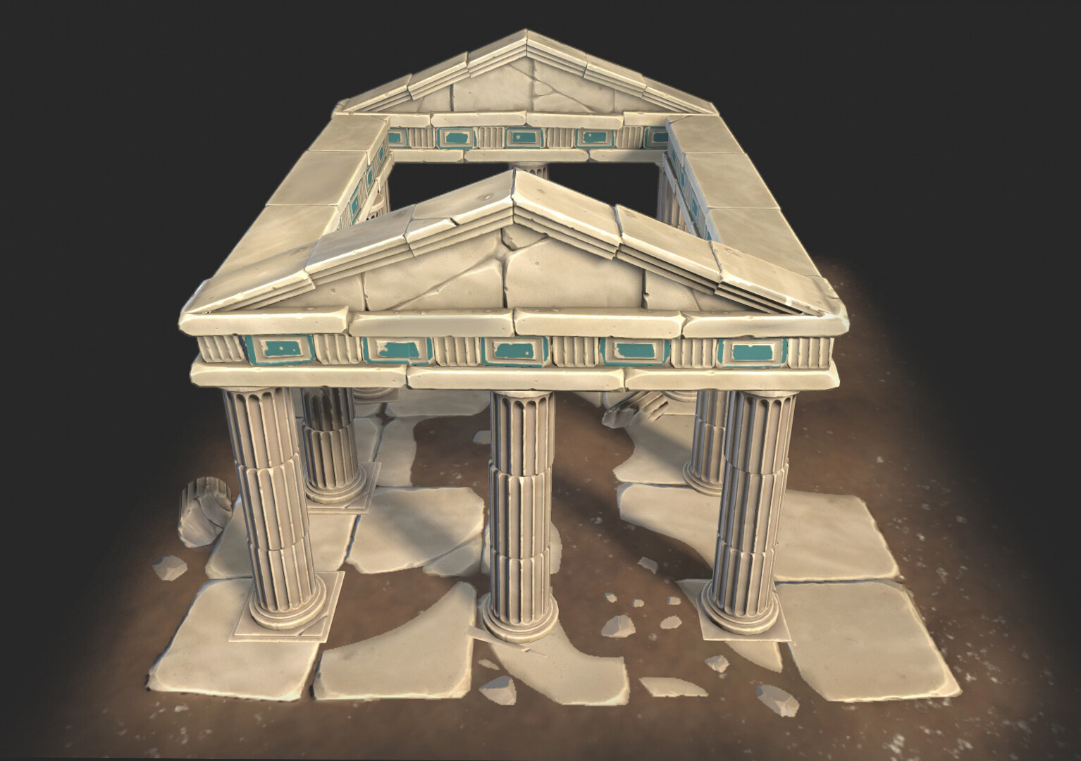ArtStation - Roman Temple