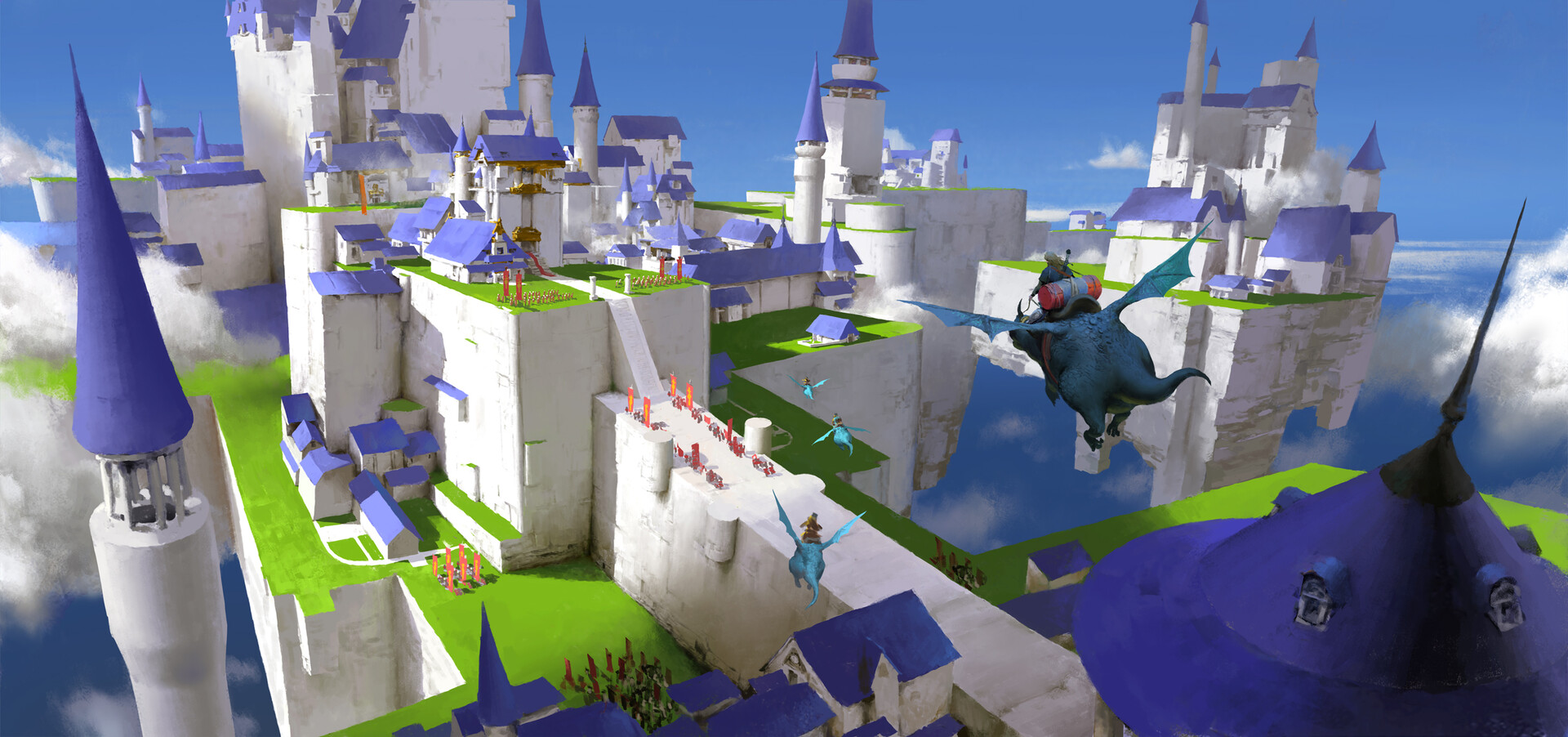 ArtStation - Air castle