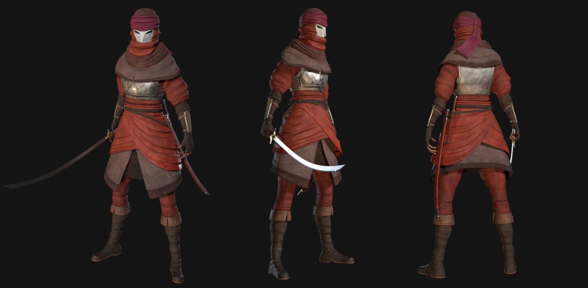 ArtStation - 3D Warrior Character