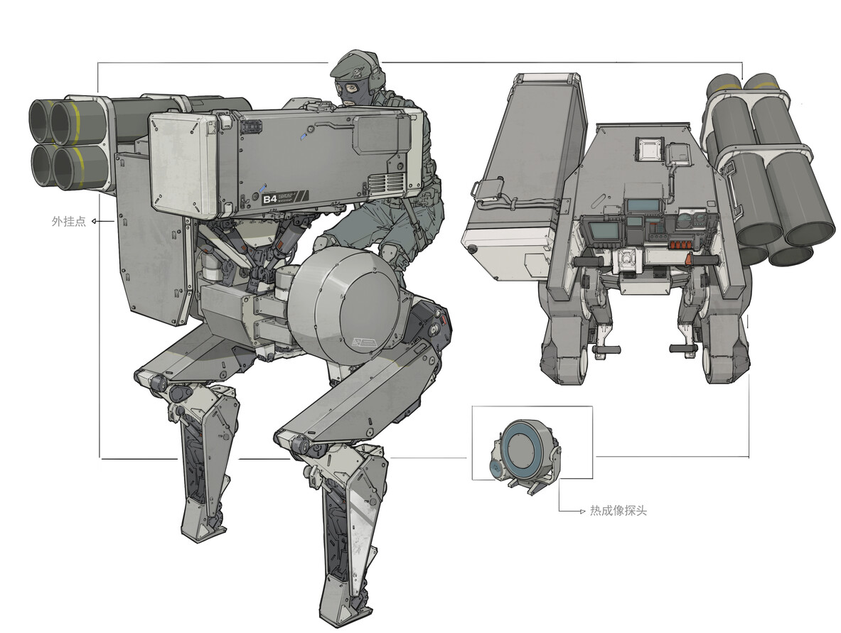 ArtStation - Small mech