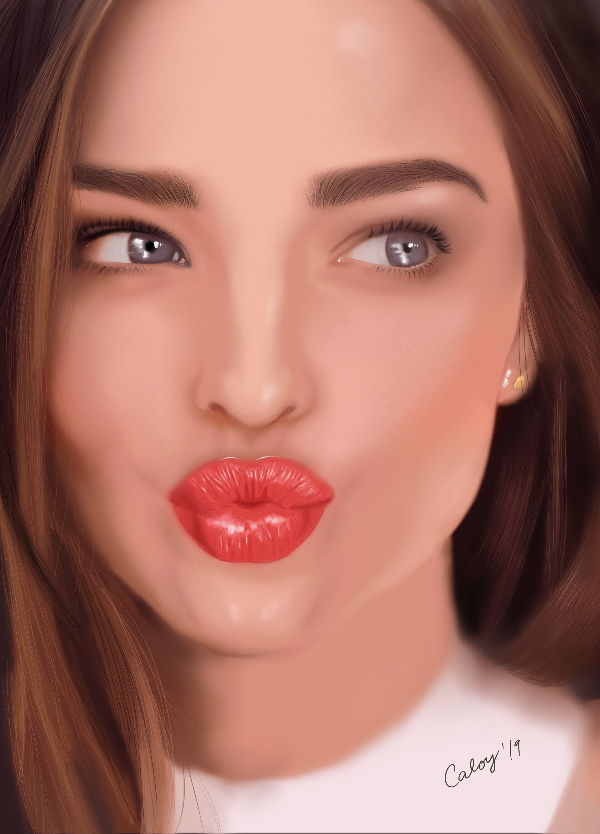 Carlos Romarate - Portrait - Miranda Kerr