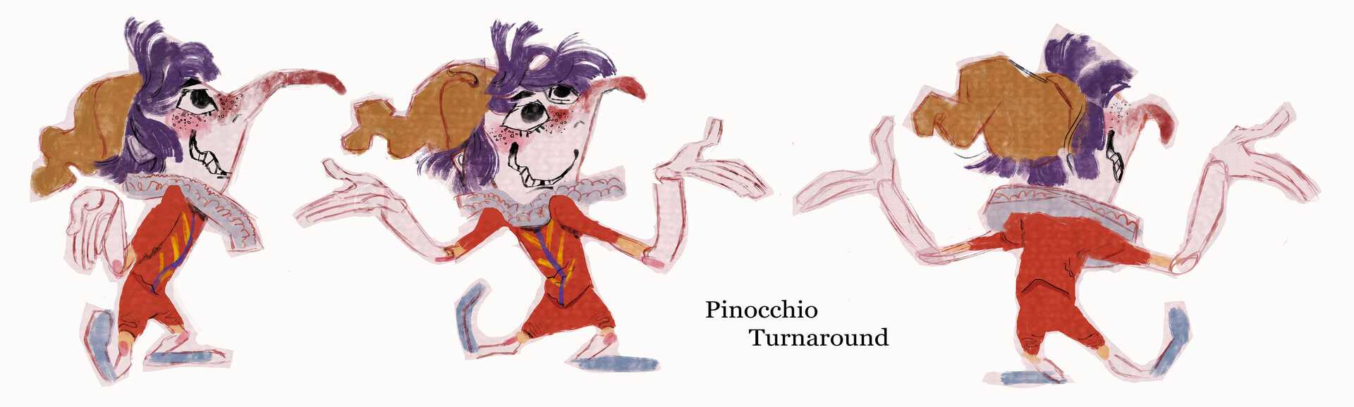 ArtStation - Pinocchio - Turnaround