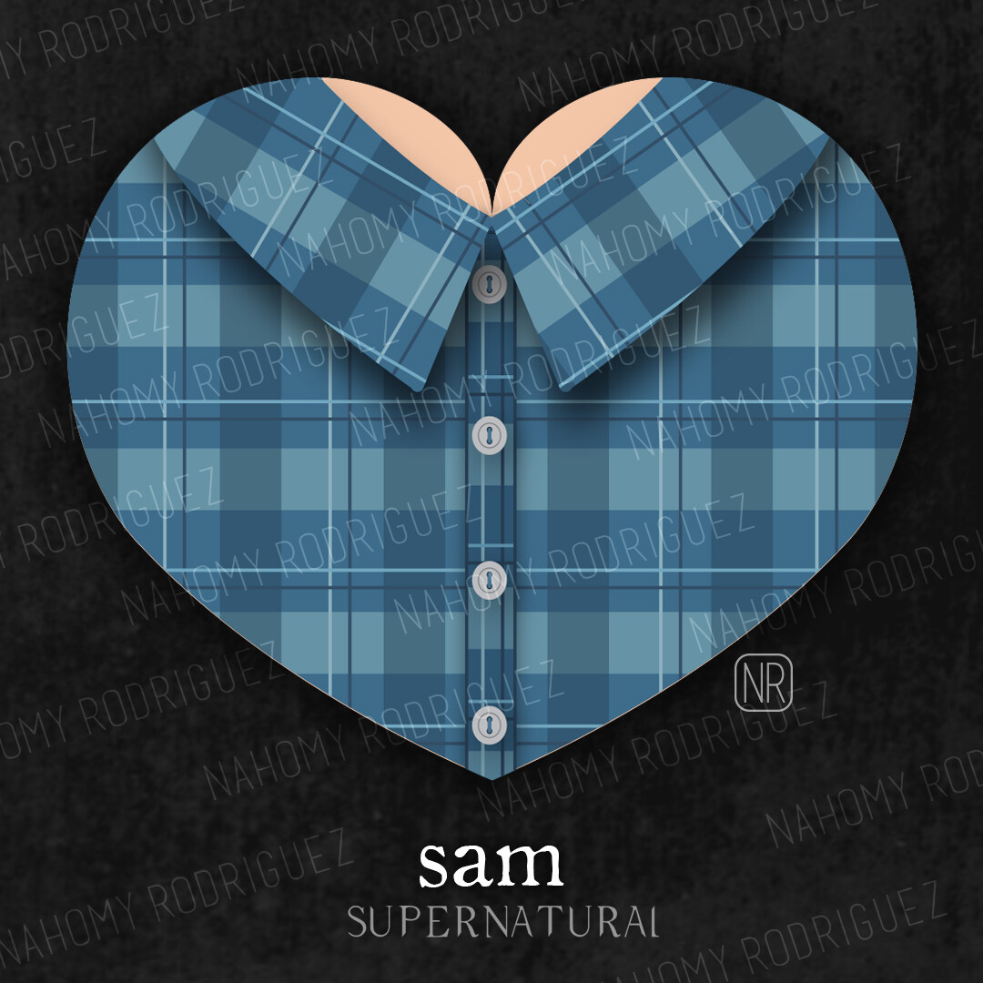 Nahomy Rodriguez - SUPERNATURAL HEARTS - SAM WINCHESTER