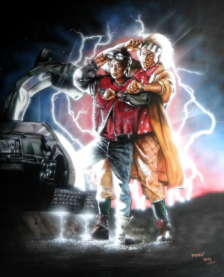 ArtStation - Back to the future 2