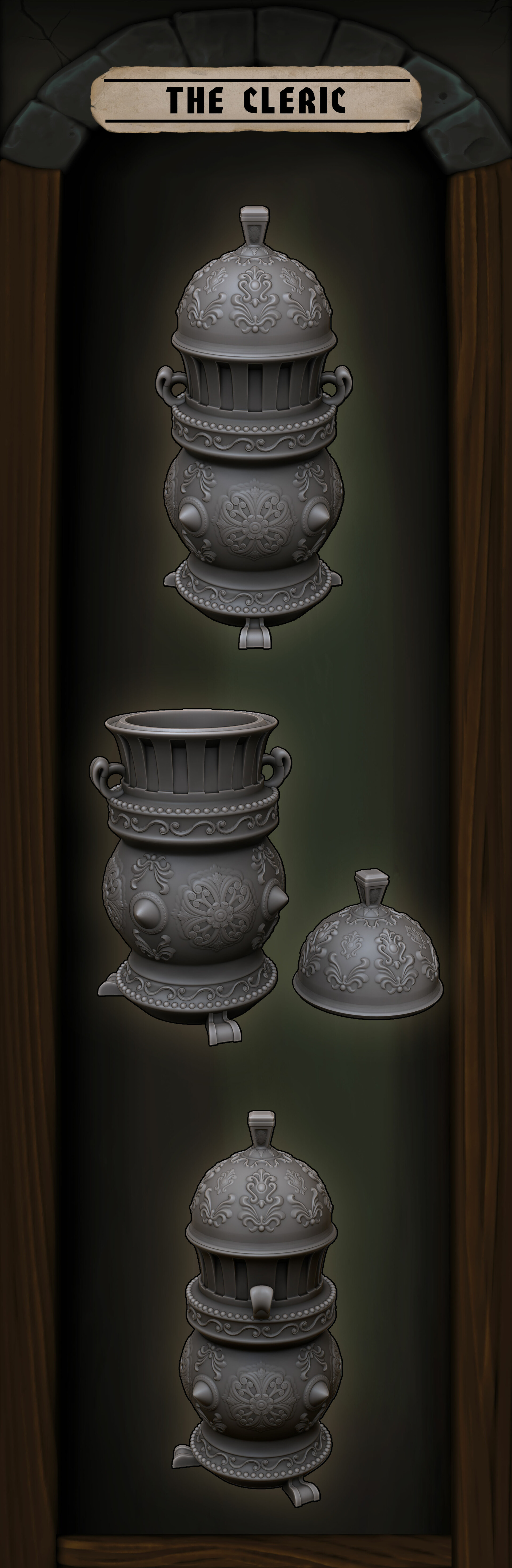 ArtStation - Mythic Mugs - The Cleric