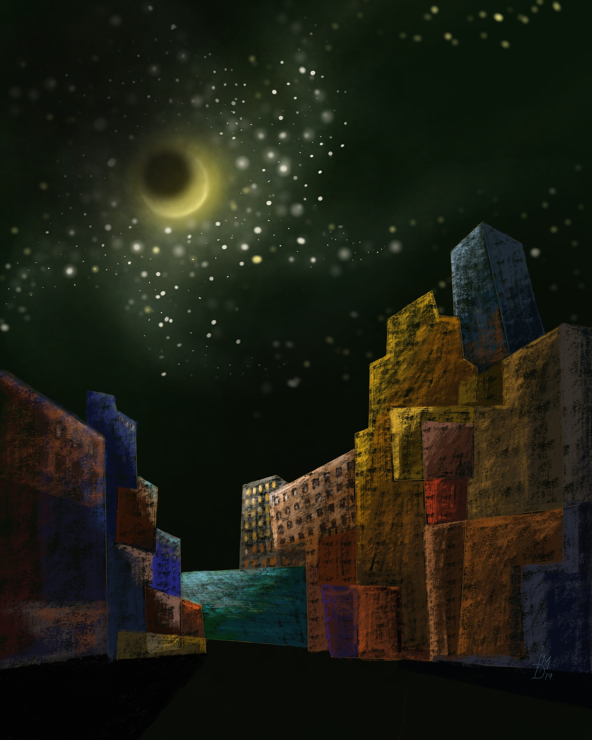 ArtStation - Sleeping city