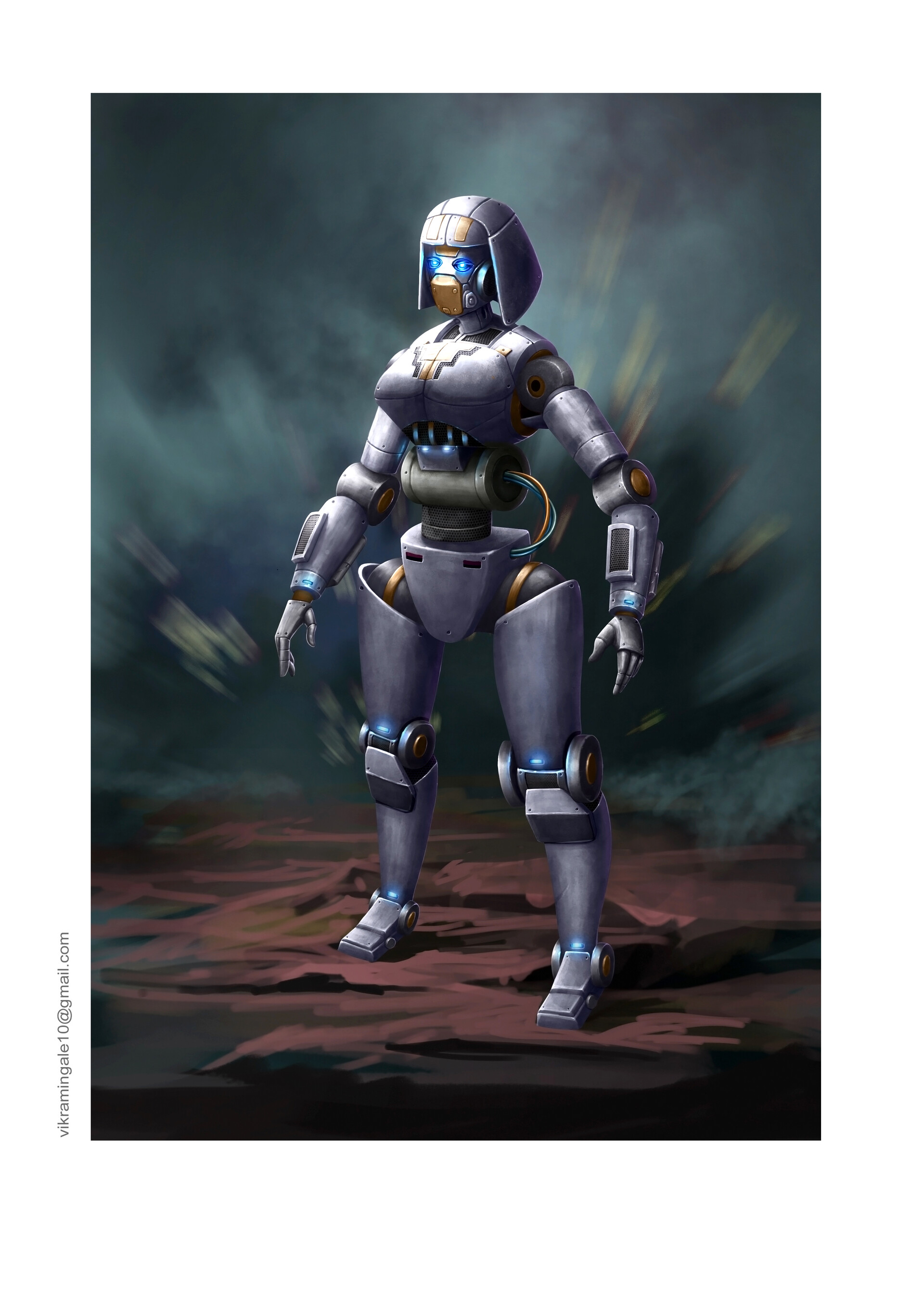 ArtStation - Female Robot