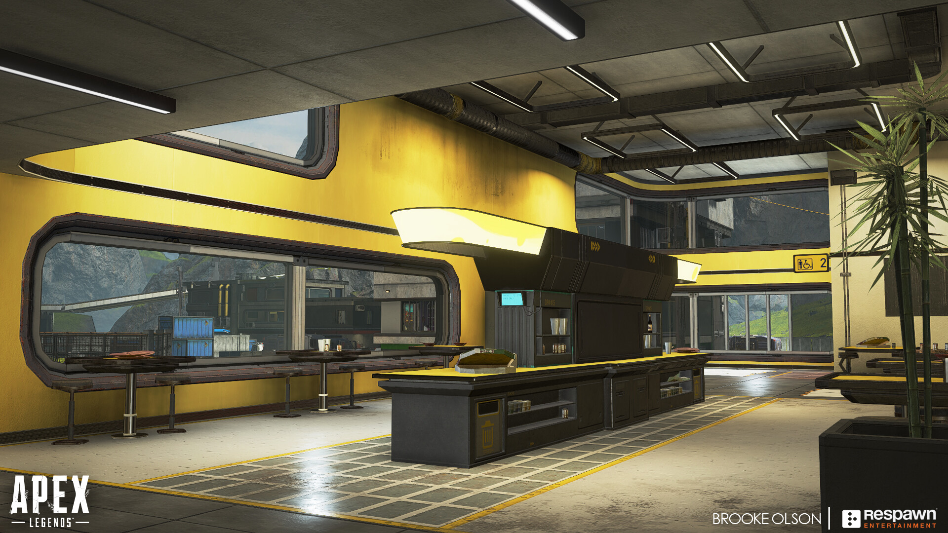 Brooke Olson - Apex Legends - World's Edge - Interior Set 01