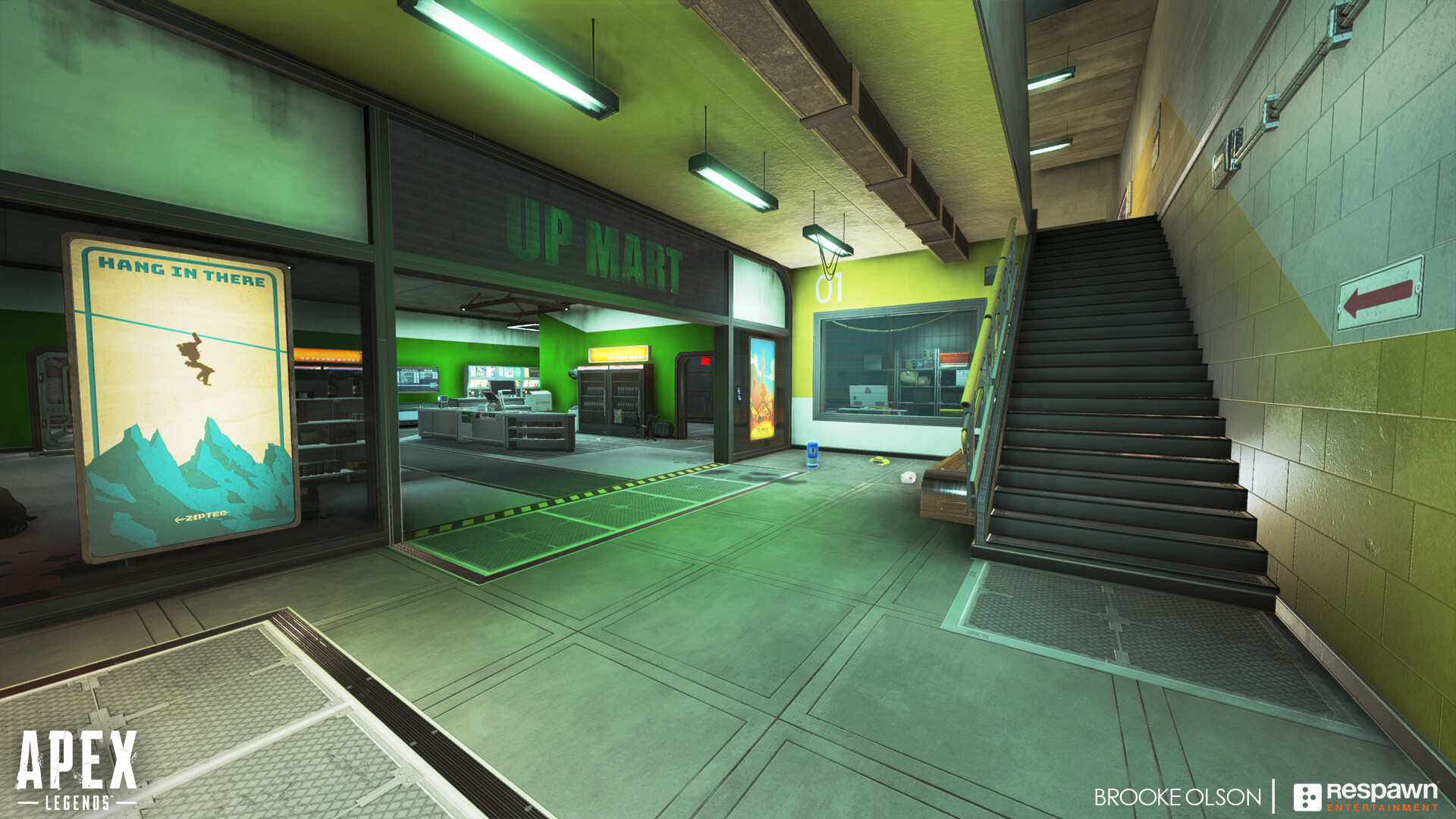 Brooke Olson - Apex Legends - World's Edge - Interior Set 02