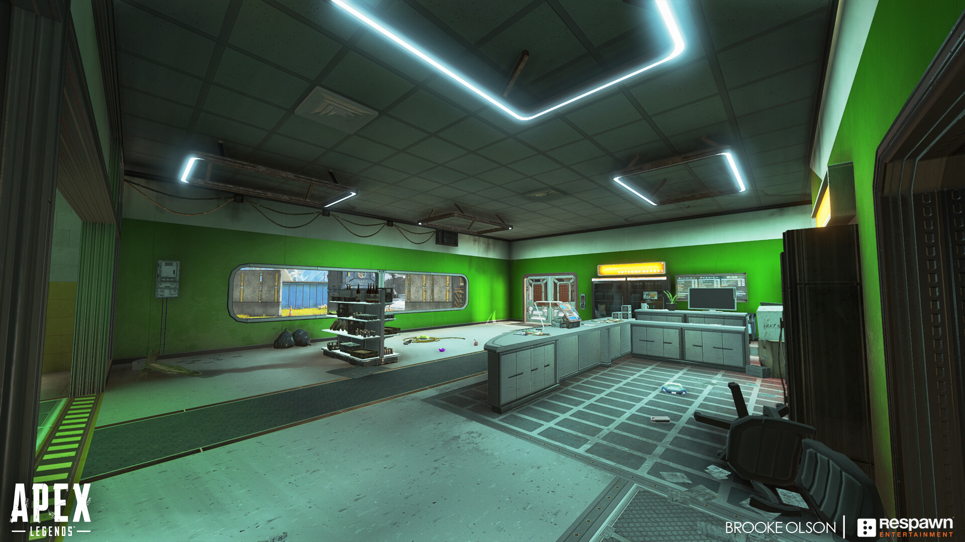 Brooke Olson - Apex Legends - World's Edge - Interior Set 02