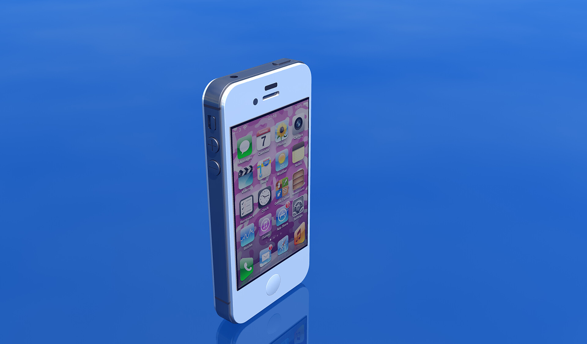 ArtStation - iphone 4s