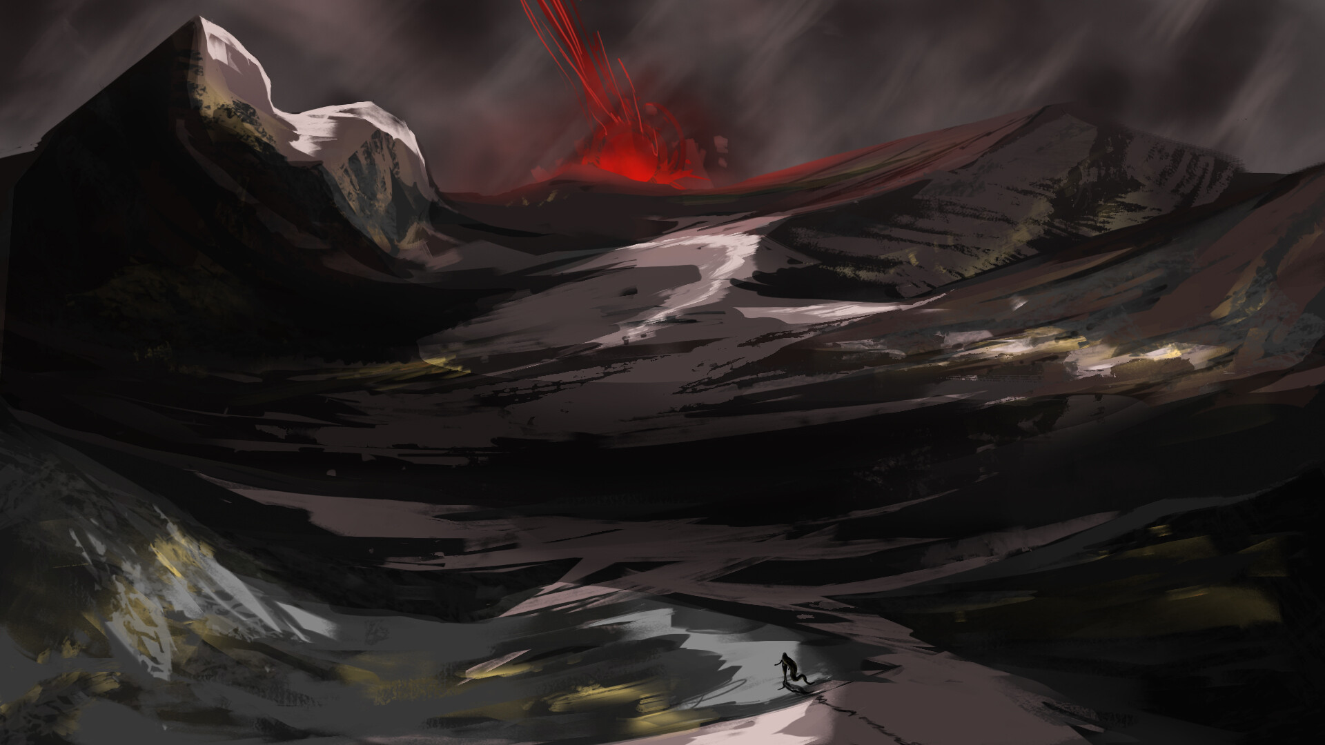 ArtStation - Anger_Brings_Darkness